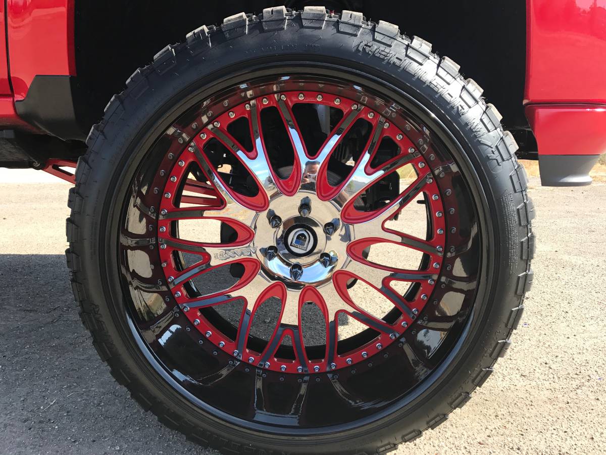 #91 2016 Chevrolet Silverado 1500 red