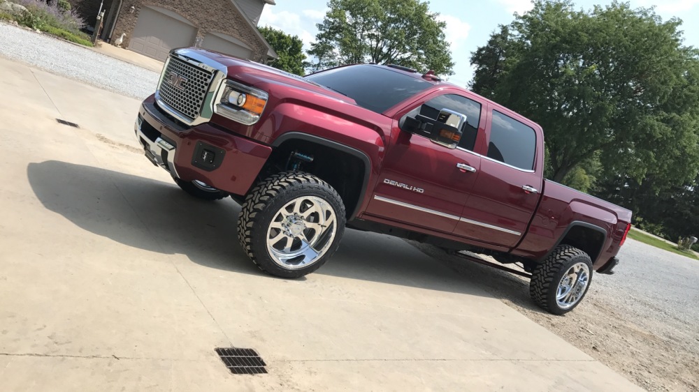 I2 #109 2015 GMC Sierra 2500 Denali Diesel Maroon