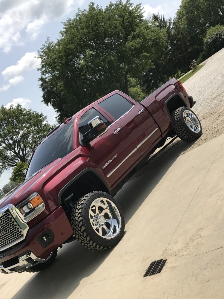 I2 #109 2015 GMC Sierra 2500 Denali Diesel Maroon