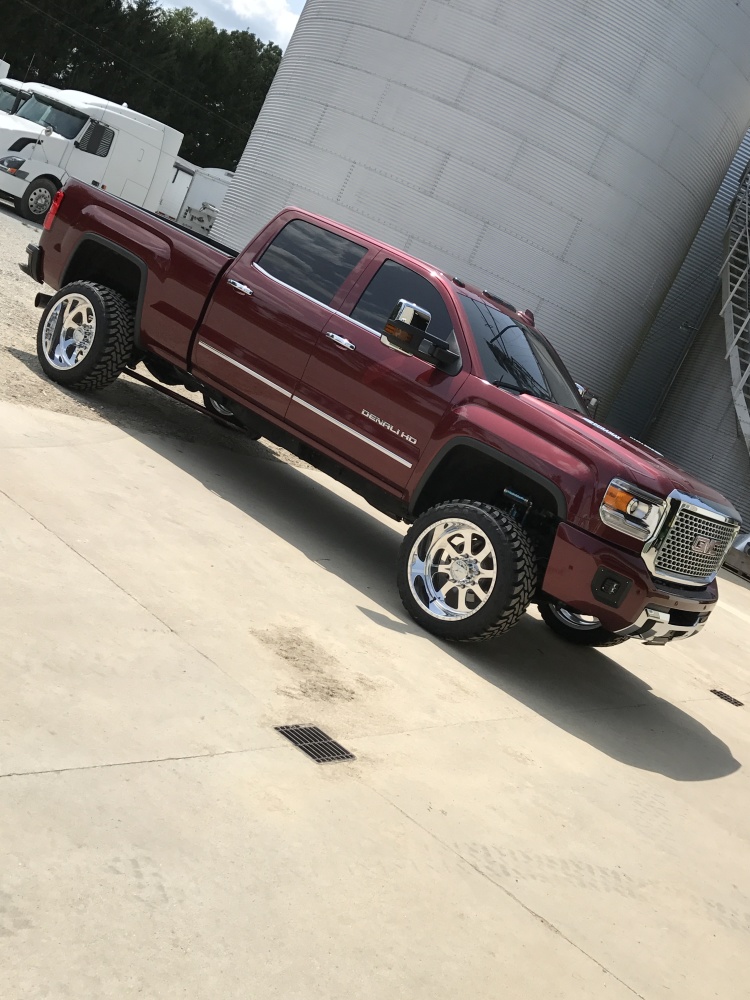 I2 #109 2015 GMC Sierra 2500 Denali Diesel Maroon