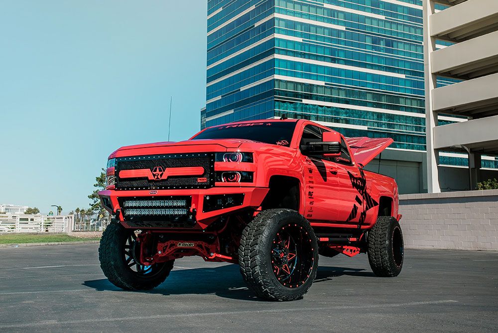 I2 #104 2016 Chevrolet Silverado 2500 Diesel Red